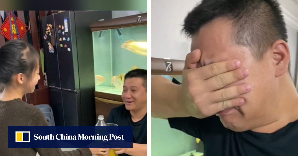 ‘What did you say?’: man in China cries as stepdaughter calls him ‘dad ...
