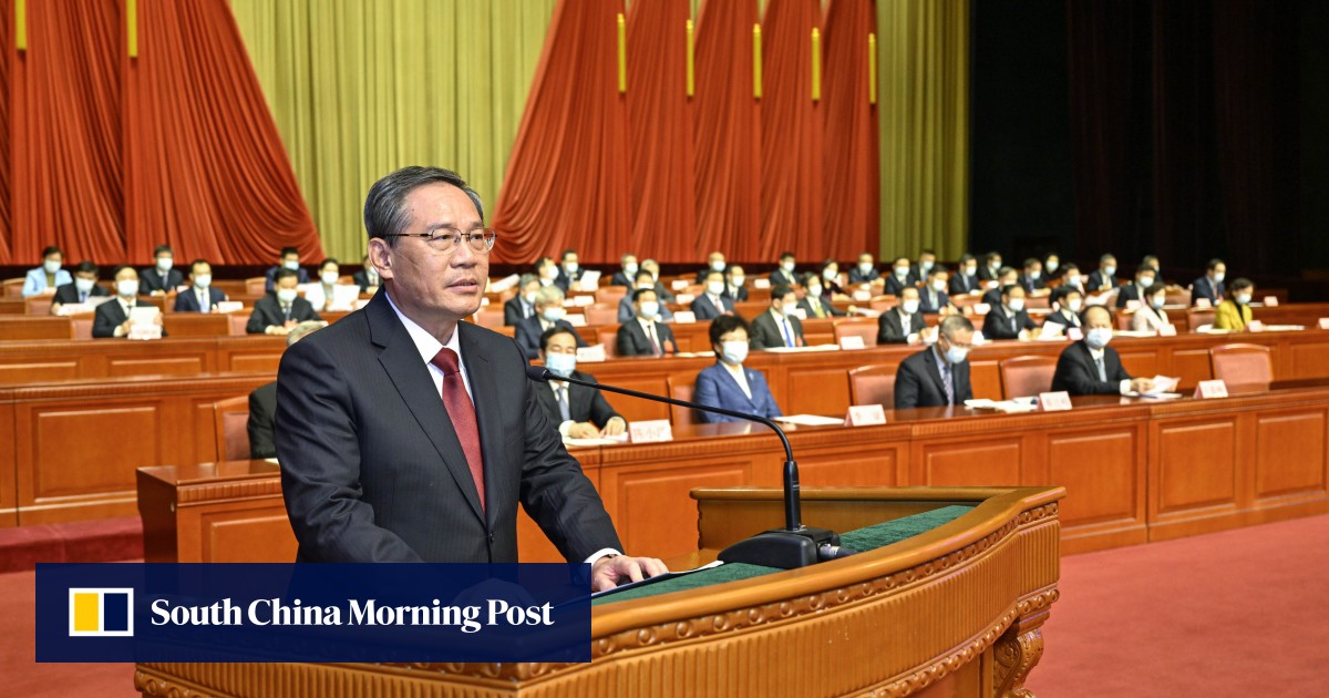 China’s Li Qiang makes speech for the State Council, hinting at premier’s job ahead | South ...