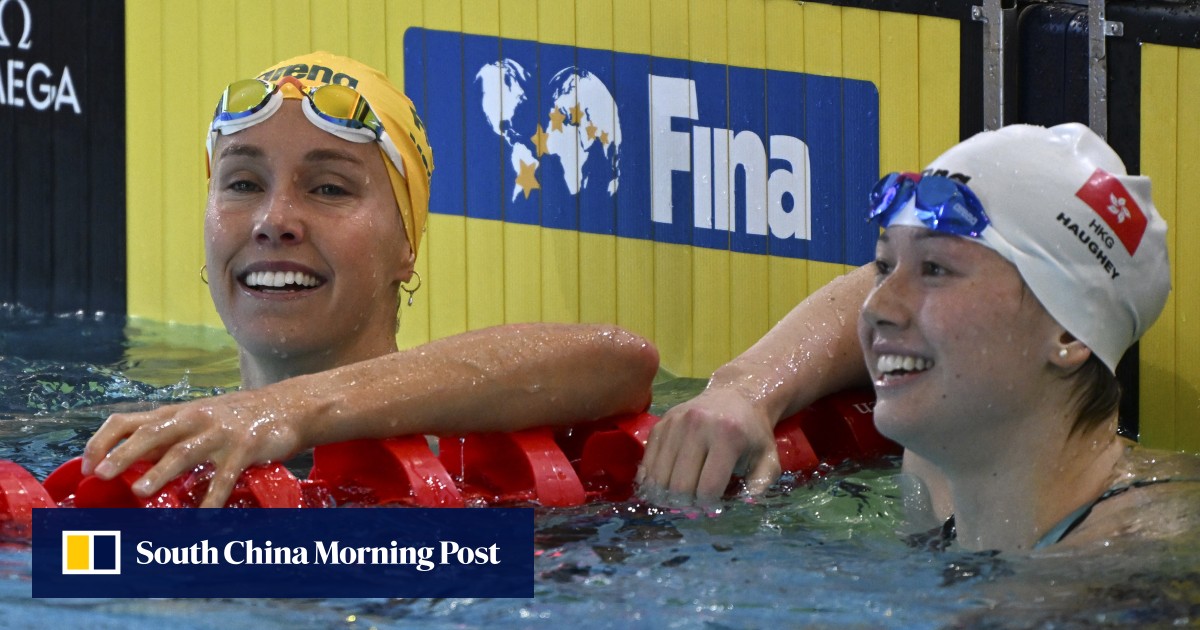 Swimming World Championships: Siobhan Haughey wins silver in 100m ...