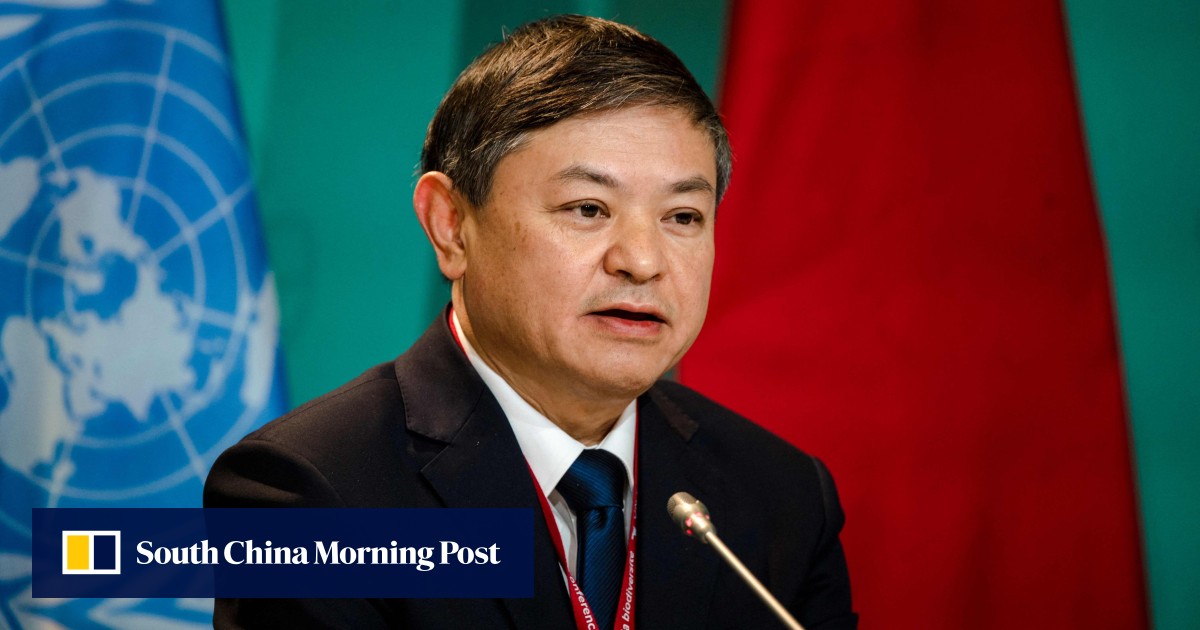 China’s environment minister, chair of UN nature talks, ‘greatly ...