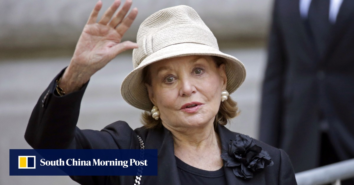 Barbara Walters, iconic celebrity interviewer and US television ...