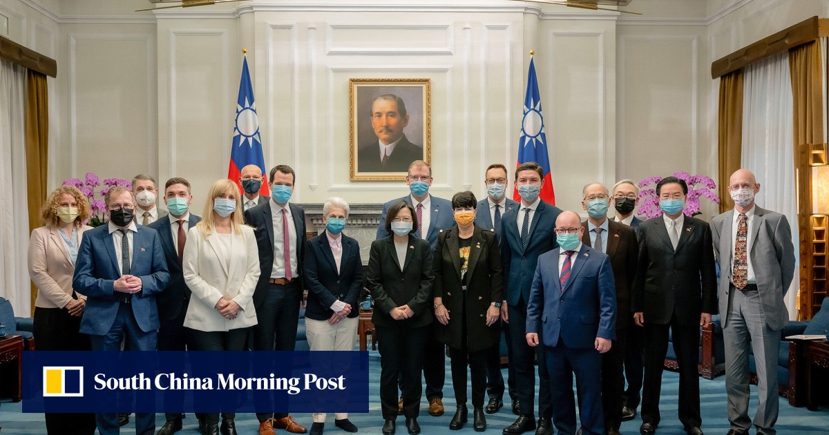 German lawmakers deliver a message to Beijing during Taiwan visit ...