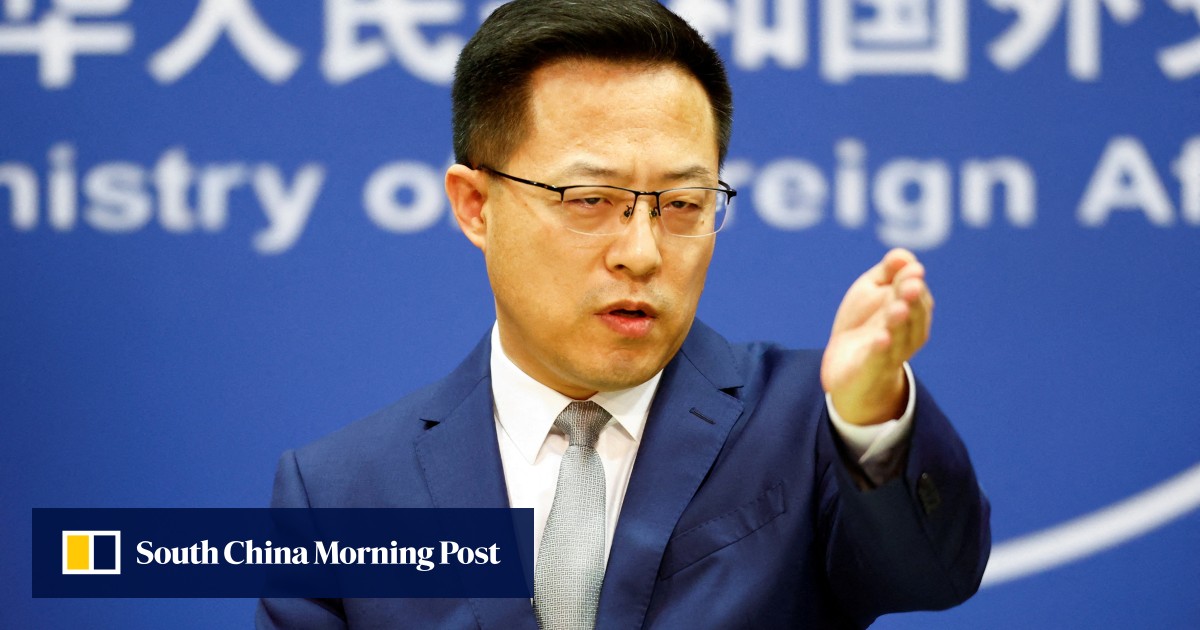 China’s wolf warrior spokesman Zhao Lijian moves to border role | South ...