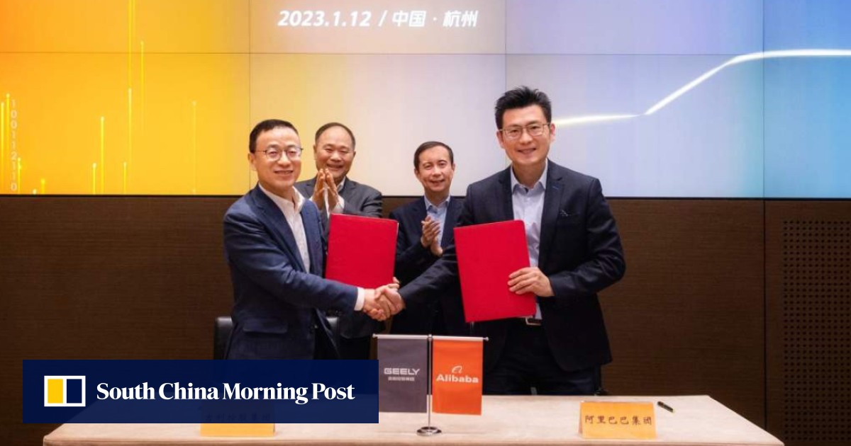 Alibaba drives deeper into autonomous driving market with Geely ...