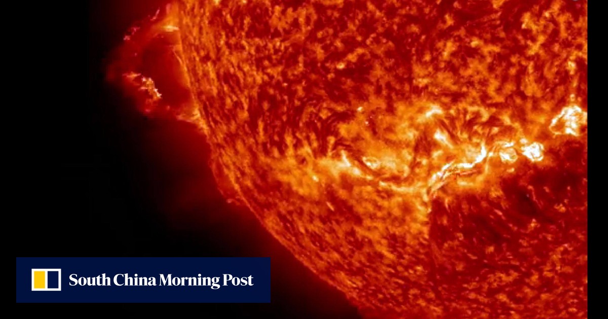 How do solar flares form? A Chinese team fires up lasers in a lab to ...
