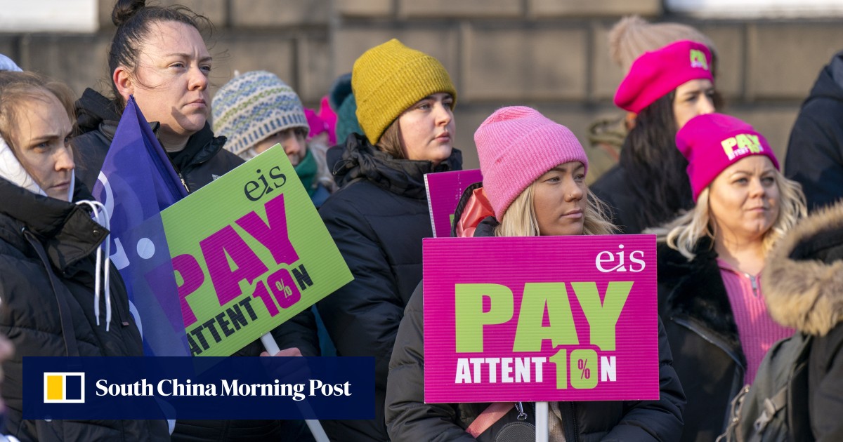 UK teachers announce strike, adding to wave of industrial action ...