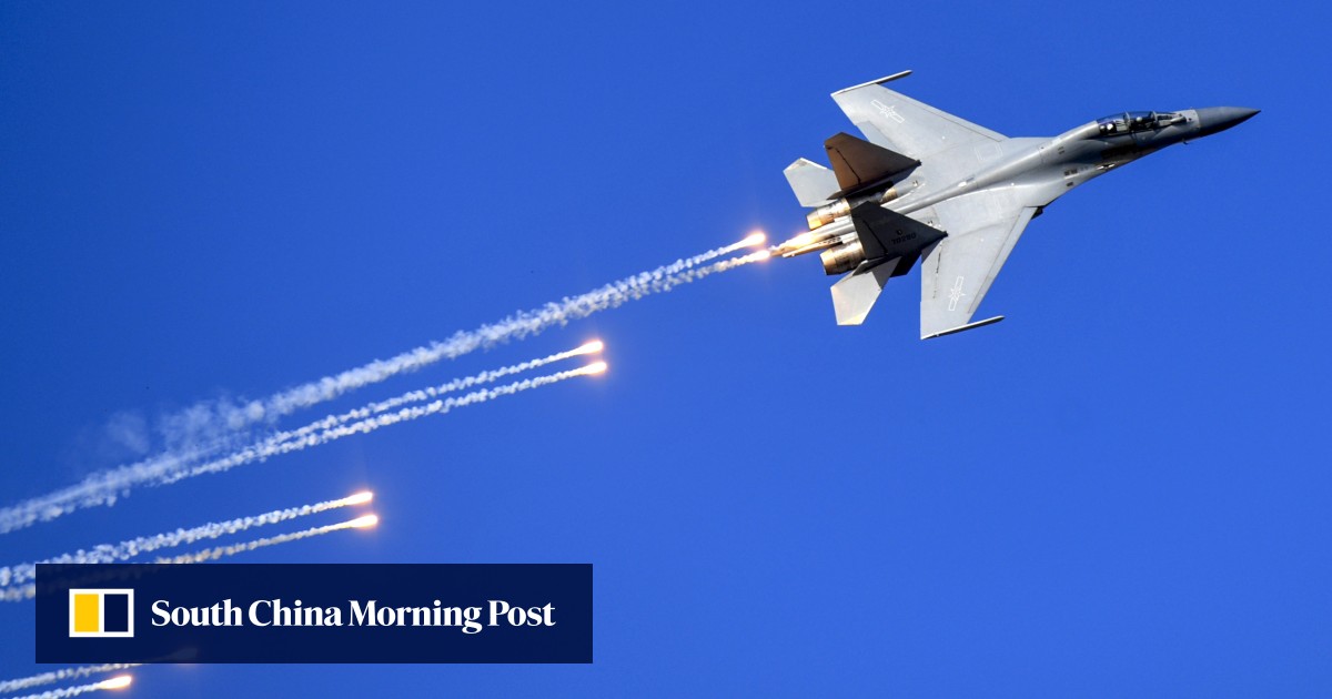 China replacing old J-7 ‘Flying Leopards’ with J-16 multirole jets as ...