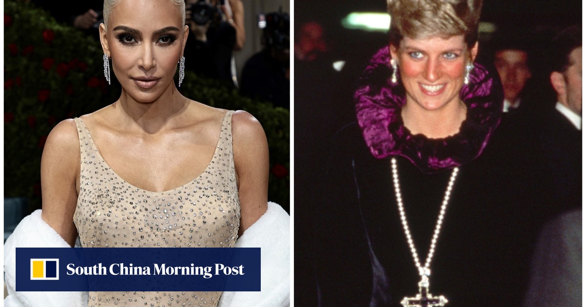Kim Kardashian splashes out on Princess Diana’s Attallah Cross: she bid ...