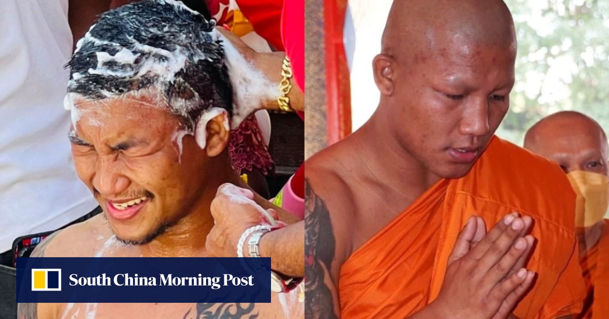 ONE Championship: Rodtang ordained as Buddhist monk, shaves head and ...