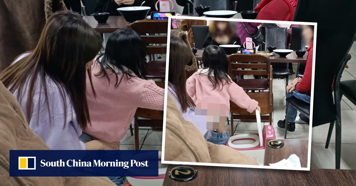 ‘No bottom line’: Chinese social media goes potty after mother allows ...