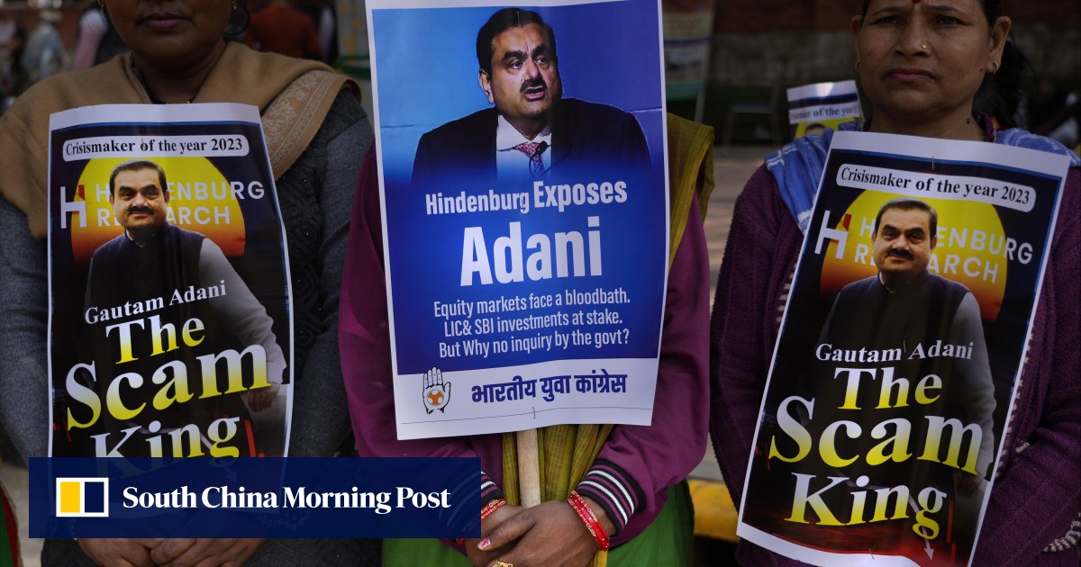 India PM Modi under fire for Gautam Adani links, silence over fraud ...