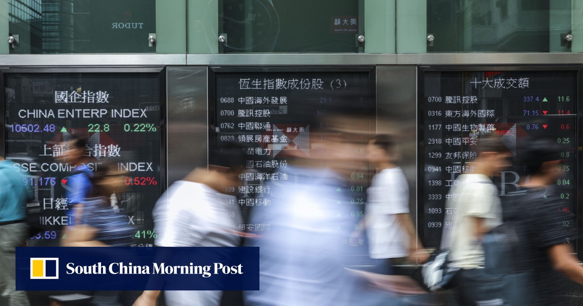 Hong Kong stocks slip as Meituan slumps amid competition while traders reassess Fed view on ...