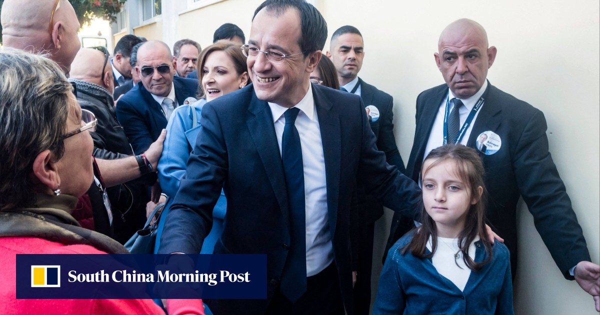 Former Cypriot foreign minister Nikos Christodoulides elected president ...