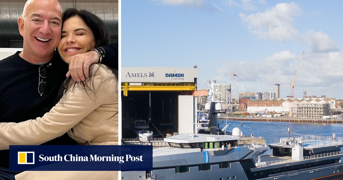 Inside Jeff Bezos’ shiny new US$500 million Koru megayacht and gigantic ...