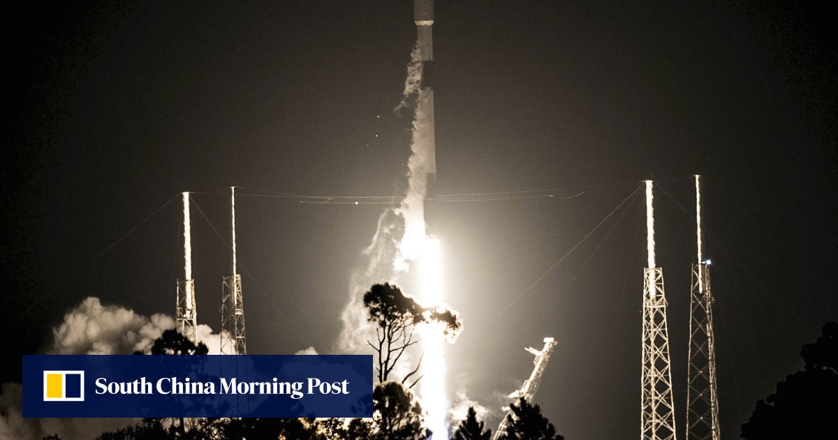 SpaceX sends up eighth Starlink satellite mission from Cape Canaveral ...