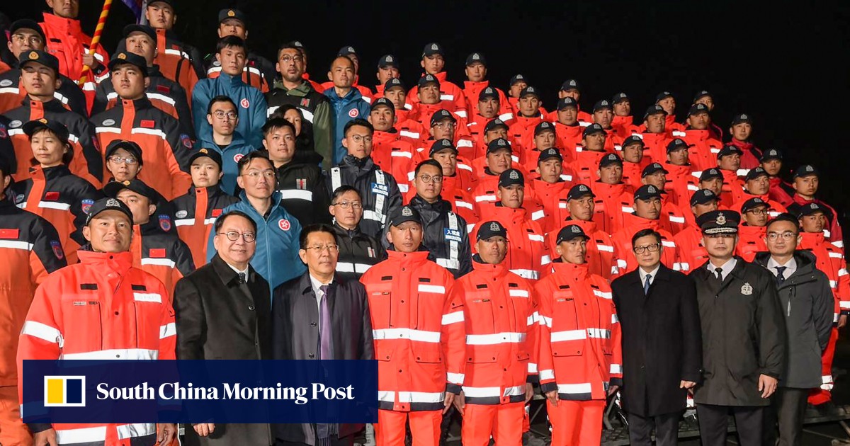 Hong Kong rescue team receives hero’s welcome in Beijing as they return ...