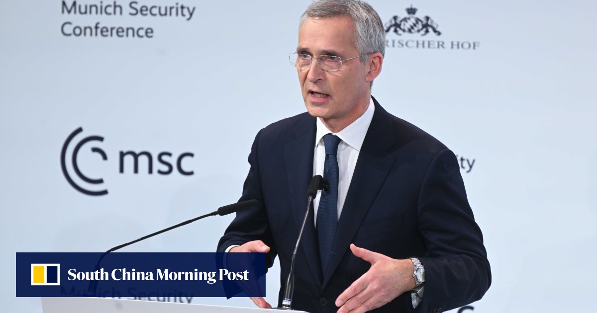 ‘Give Ukraine what it needs’, urges Nato chief at global leaders ...