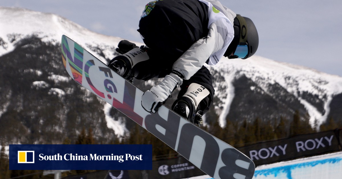 Chinese prodigy Zhou takes silver in snowboard superpipe at Winter Dew ...