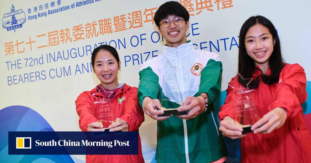 Race walker Jessica Ching named best female athlete, long-jump star ...