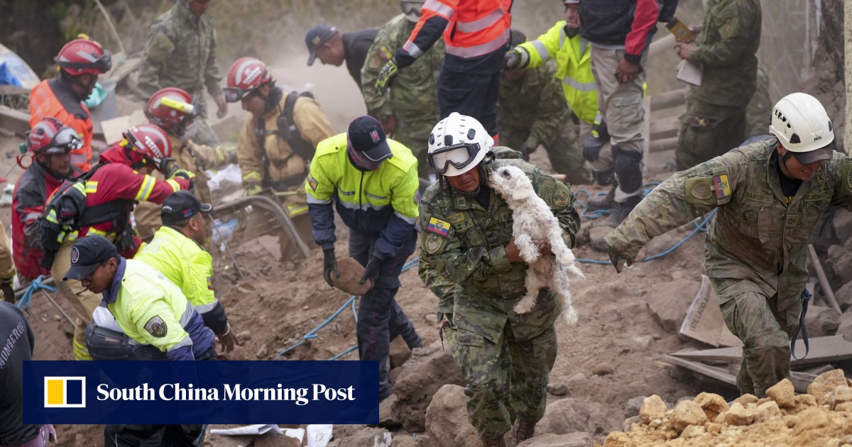 Dozens missing in deadly Ecuador landslide | South China Morning Post