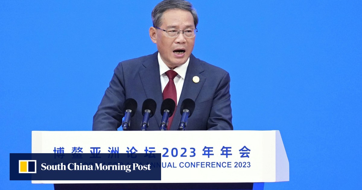China’s Premier Li Qiang lashes out at ‘new cold war’ in a speech ...