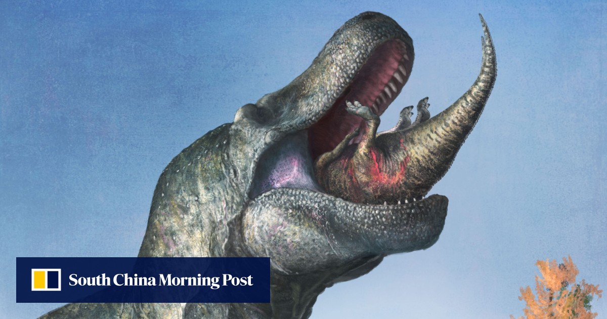 T. rex had lips to hide those giant teeth, scientists say | South China ...