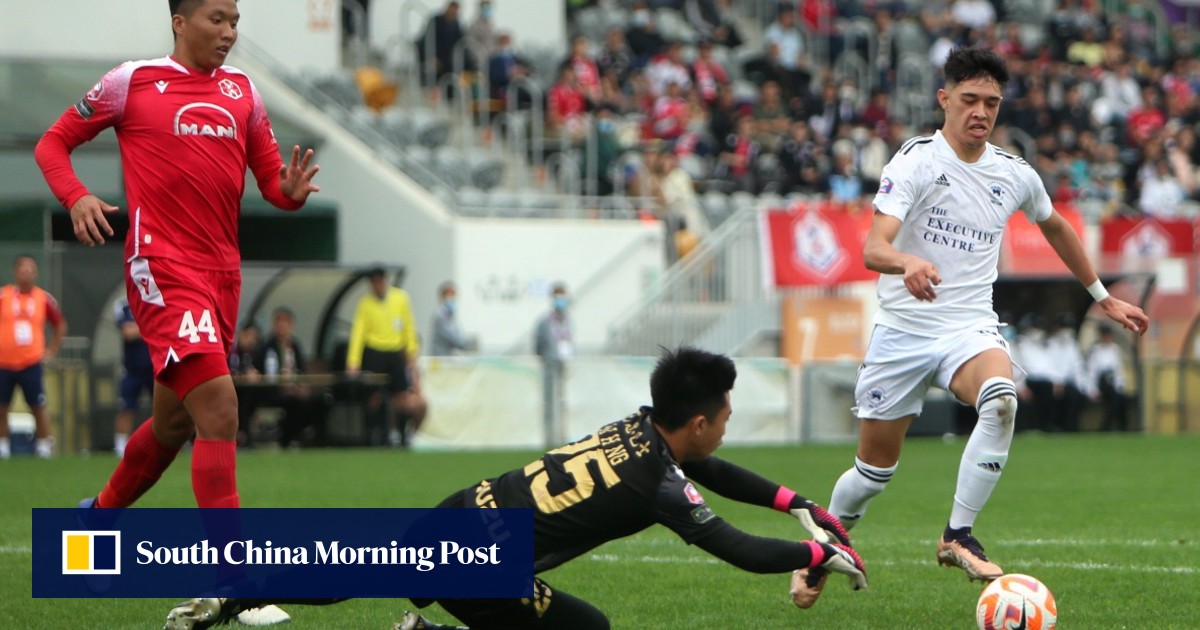 Young Hong Kong goalkeeper Ng Wai-him waiting patiently for ...
