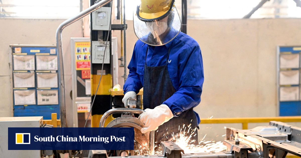 China’s factory activity growth falters in March due to weaker demand ...