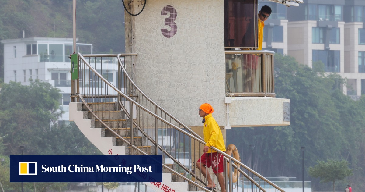 Lifeguards worked at only 18 of Hong Kong’s 42 beaches over weekend, as ...