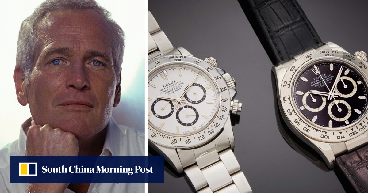 Paul Newman’s Rolex Daytona could fetch US$1 million at auction: two watches the late icon wore ...