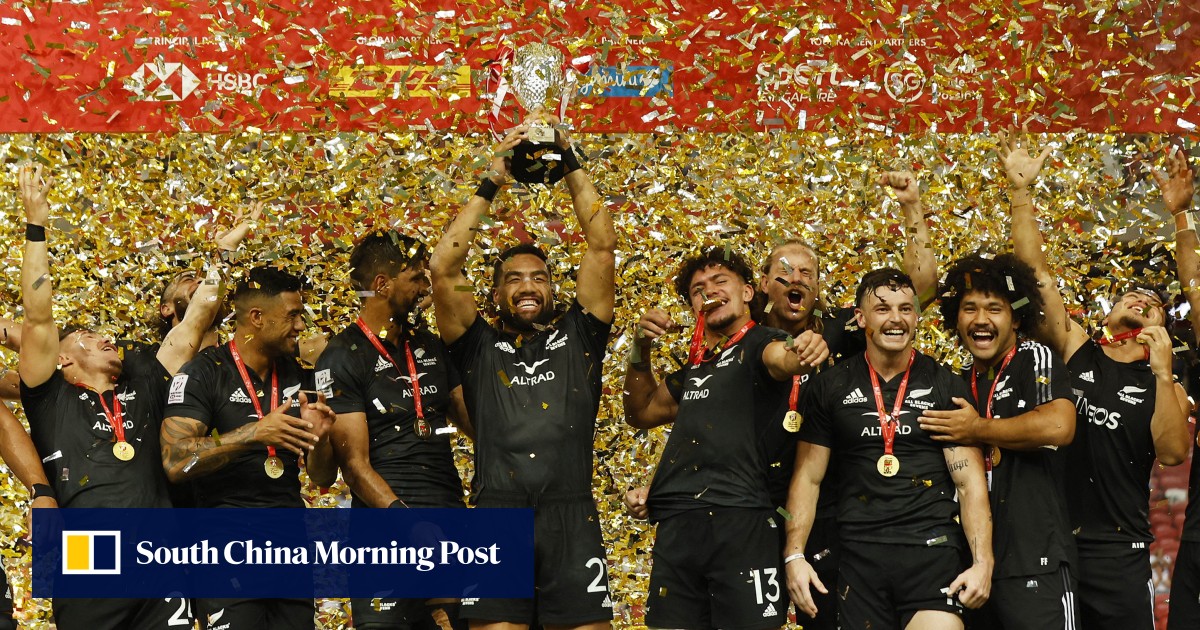 Singapore Sevens: New Zealand win back-to-back Cup finals, secure Olympic qualification | South ...
