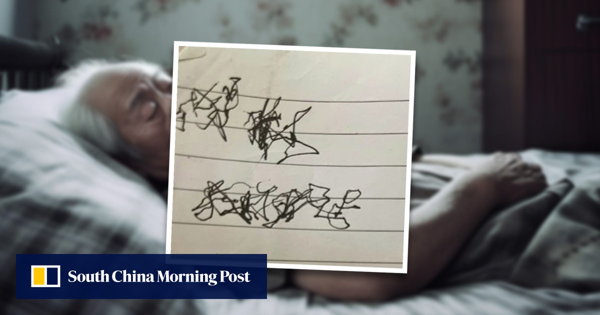 ‘Don’t be sad, be strong’: Chinese man’s scribbled deathbed note ...
