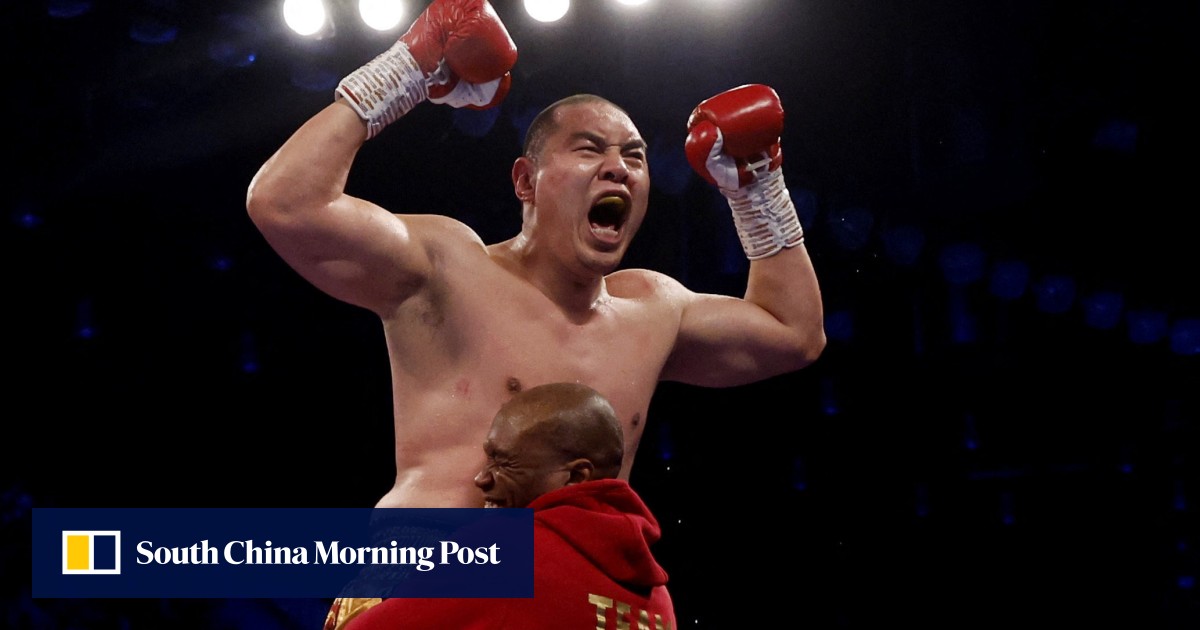 China’s Zhang makes big bang in boxing targets Usyk title fight after ...