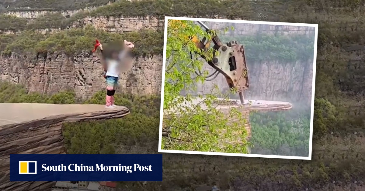 ‘Too dangerous! So we smashed it’: China’s famous ‘Test of Courage ...