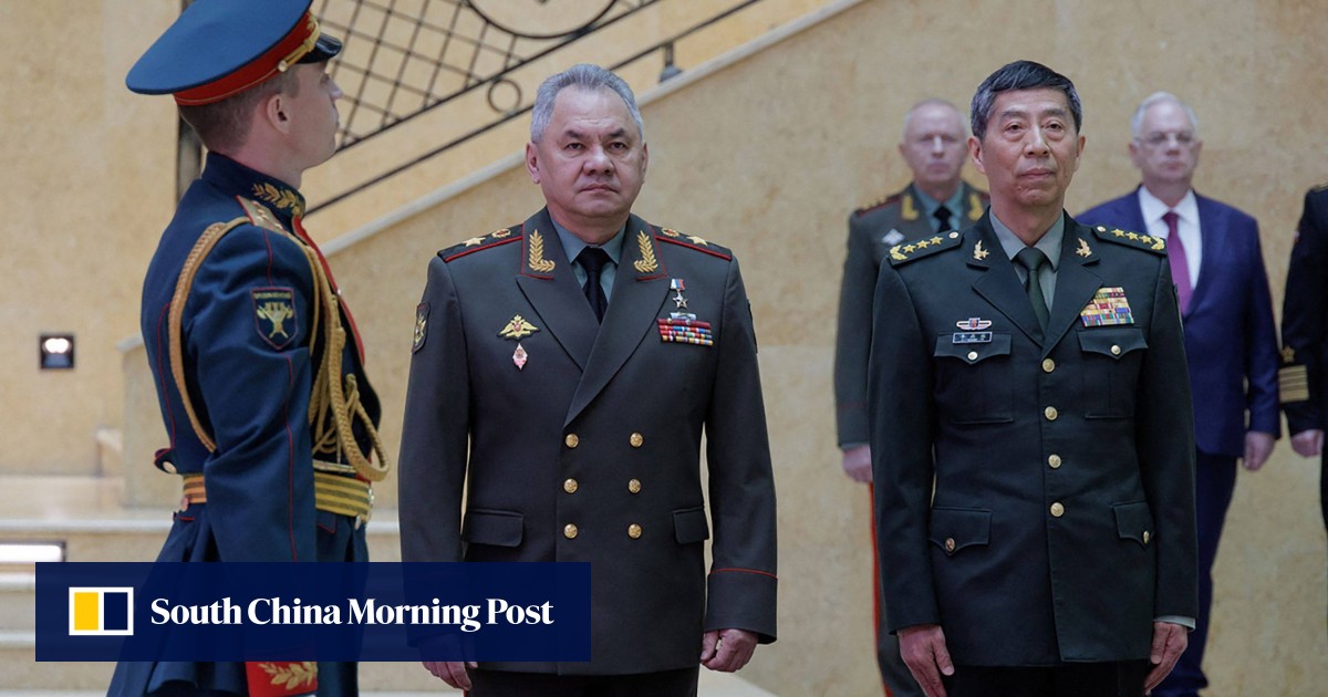 Chinese and Russian defence chiefs agree to boost military ties | South ...