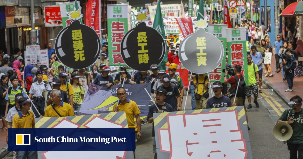 Former leader of defunct Confederation of Trade Unions in Hong Kong ...