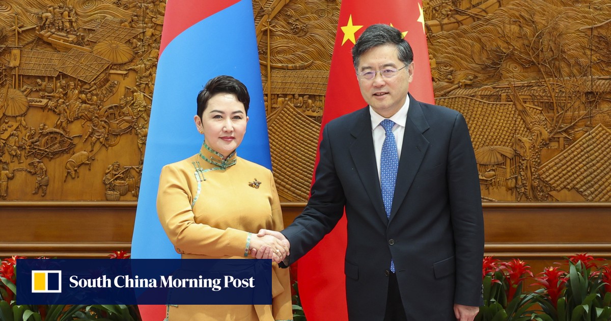 China pledges closer ties with Mongolia on trade, train links, tackling ...