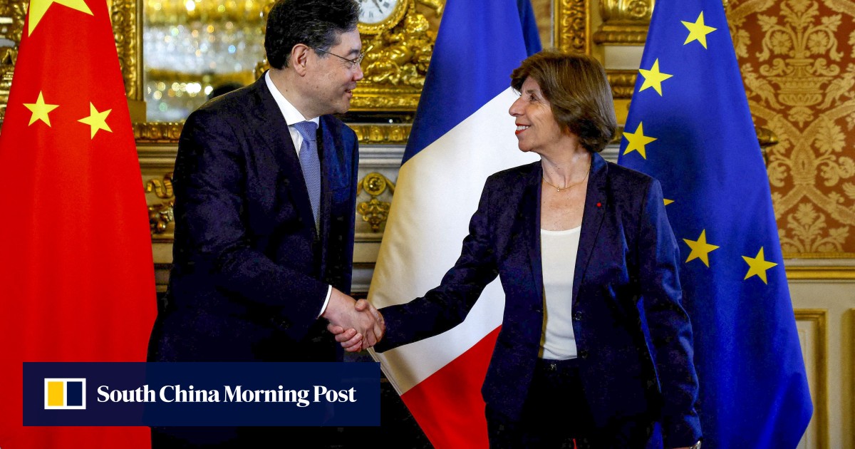 Qin Gang calls for China, France to work together to ‘tackle global ...