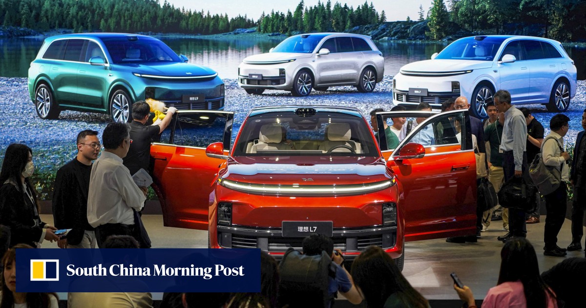 Chinese EV maker Li Auto jumps by the most in 6 months as record profit ...