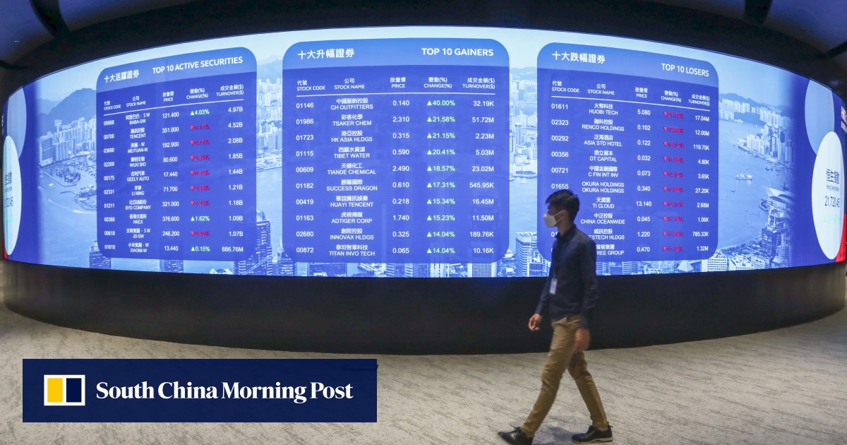 JD Health, Trip.com to join Hang Seng Index next month, as compiler ...