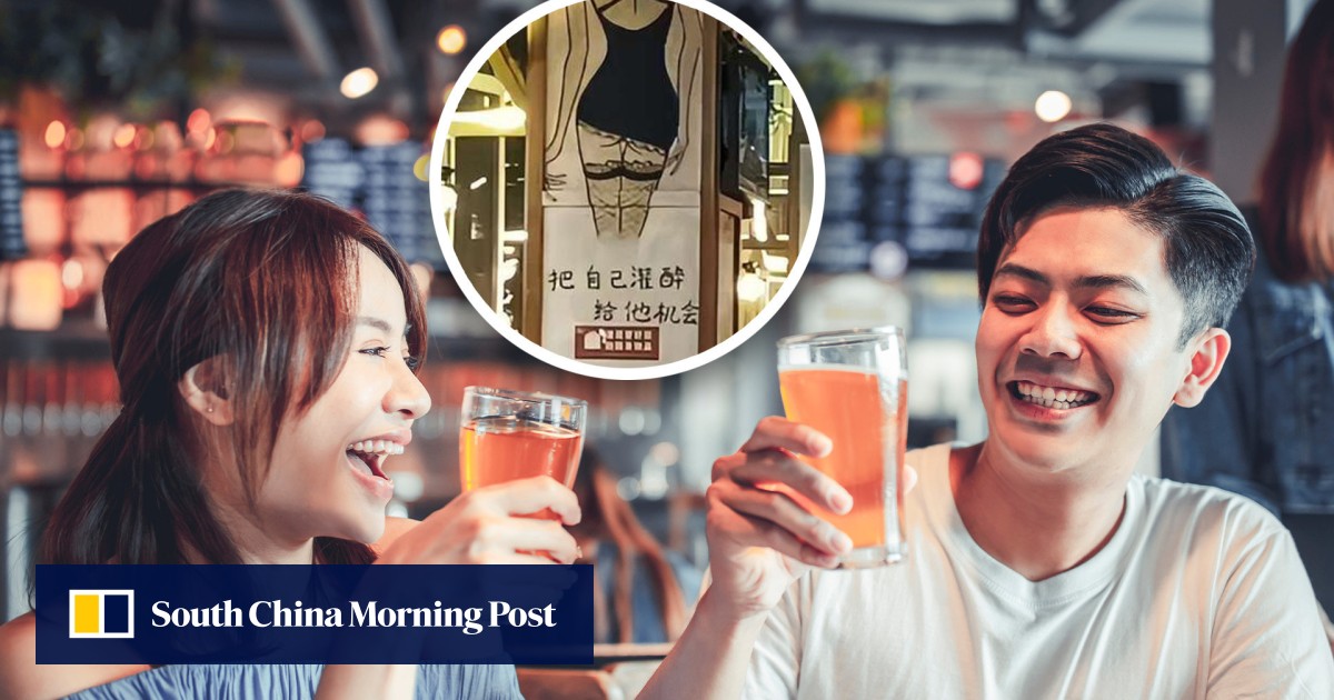 ‘Get yourself drunk to give him a chance’: restaurant poster reignites ...