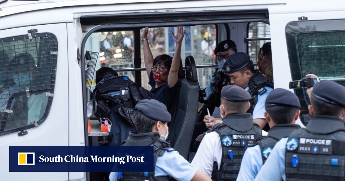 4 Hong Kong protesters arrested over disruptions to public order and ...