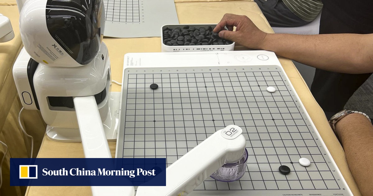 AI firm SenseTime unveils consumer robot that plays Chinese game of Go ...