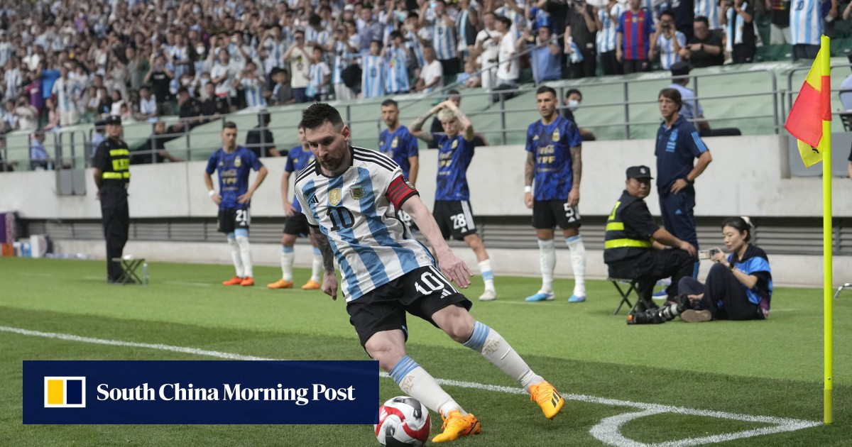 China fans treated to some Messi magic as Argentina superstar scores ...