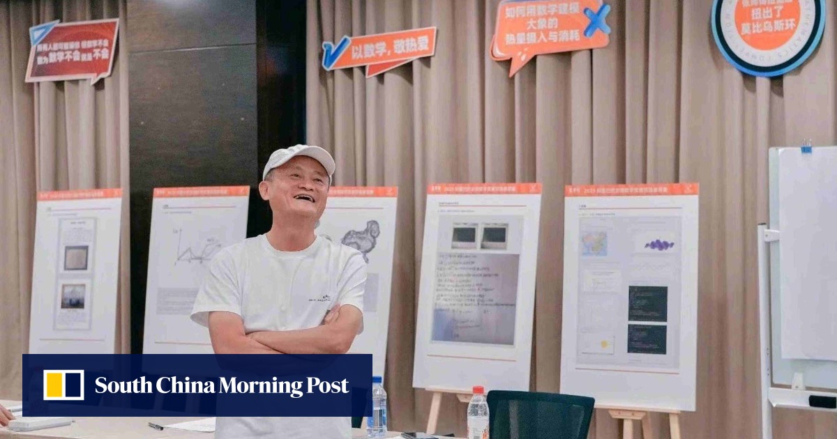 Jack Ma shows up at Alibaba maths competition in Hangzhou after Tokyo ...