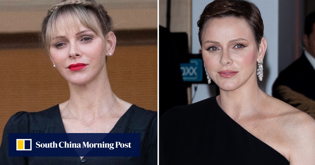 Royal makeover! Princess Charlene debuted a new hairstyle at the Monaco ...