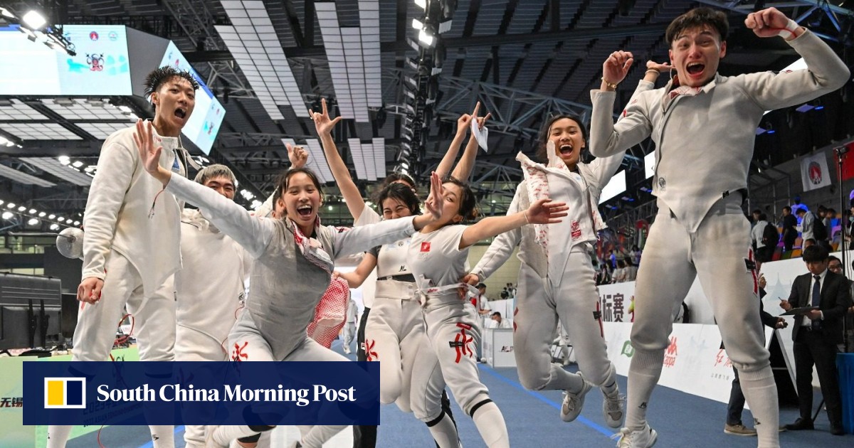 Medals for Hong Kong but men’s fencing foil team finish behind major ...