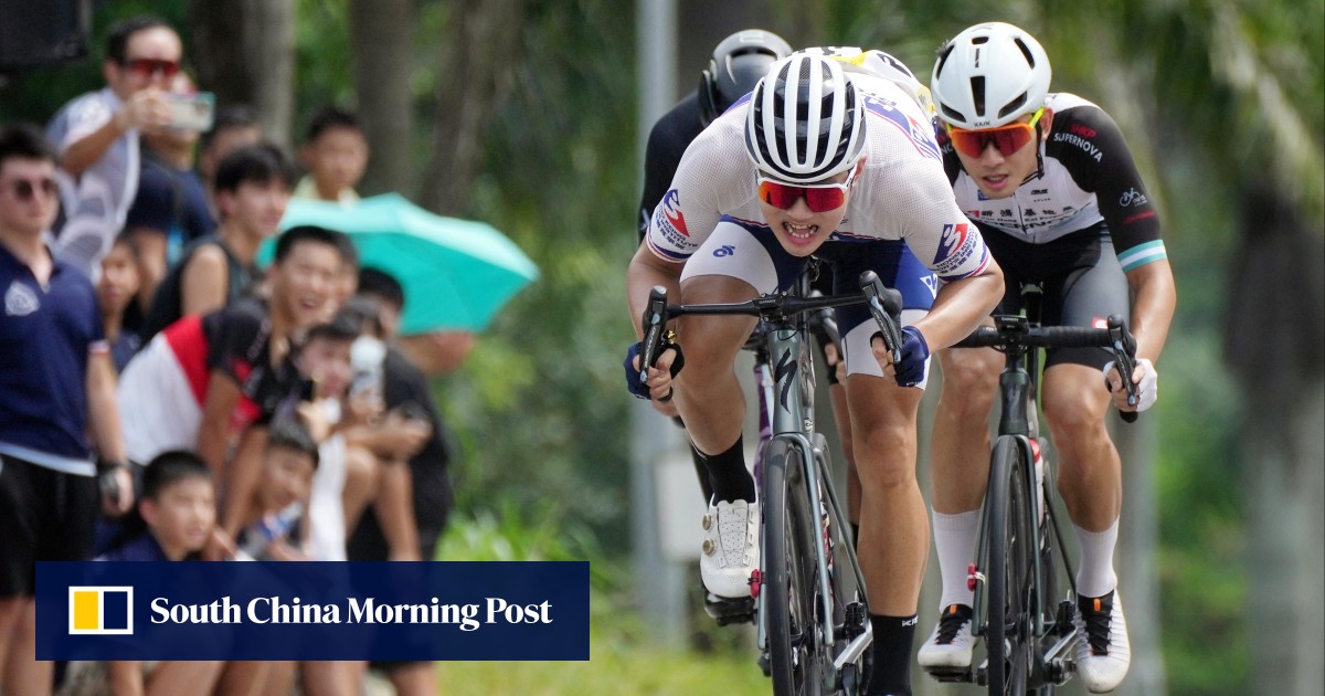 Cyclists Ng Pak-hang, Ceci Lee Sze-wing crowned Hong Kong road race ...