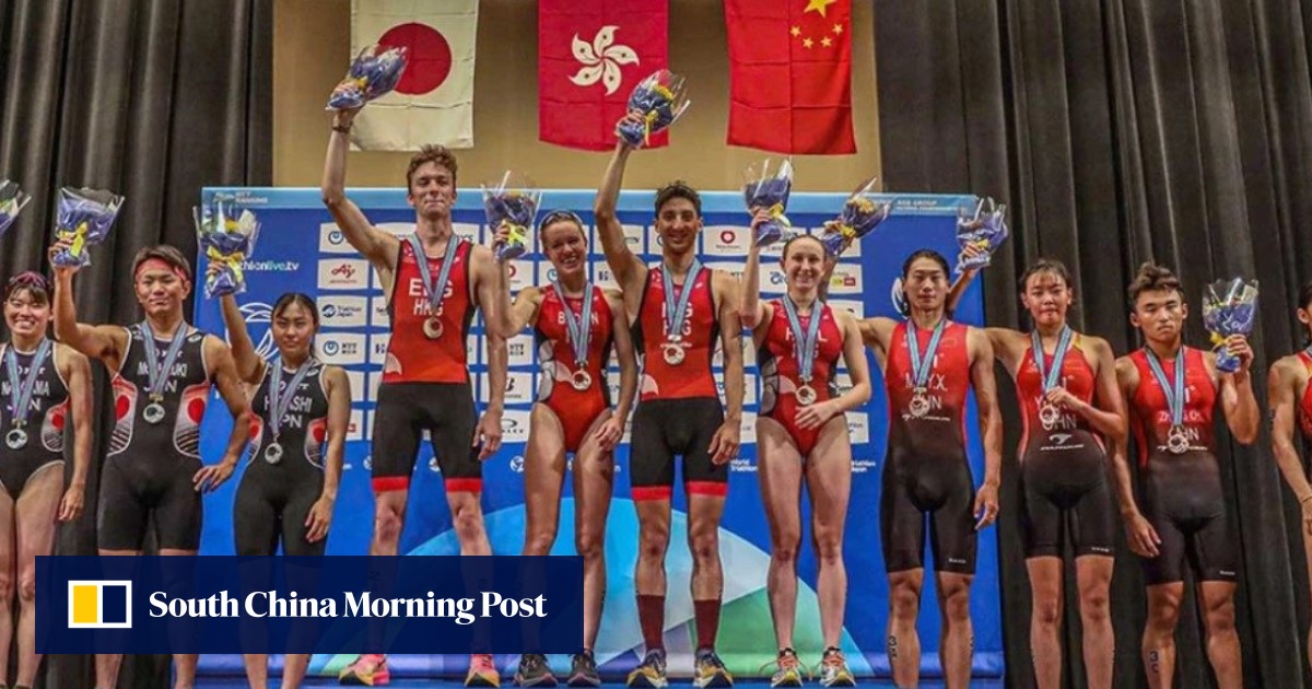 Hong Kong triathletes claim team gold at Asian U23 Championships, while ...