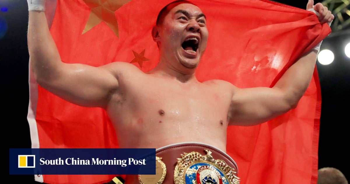 Chinese heavyweight boxing champ Zhang Zhilei blasts Joe Joyce as ... Chinese heavyweight boxing champ Zhang Zhilei blasts Joe Joyce as ...